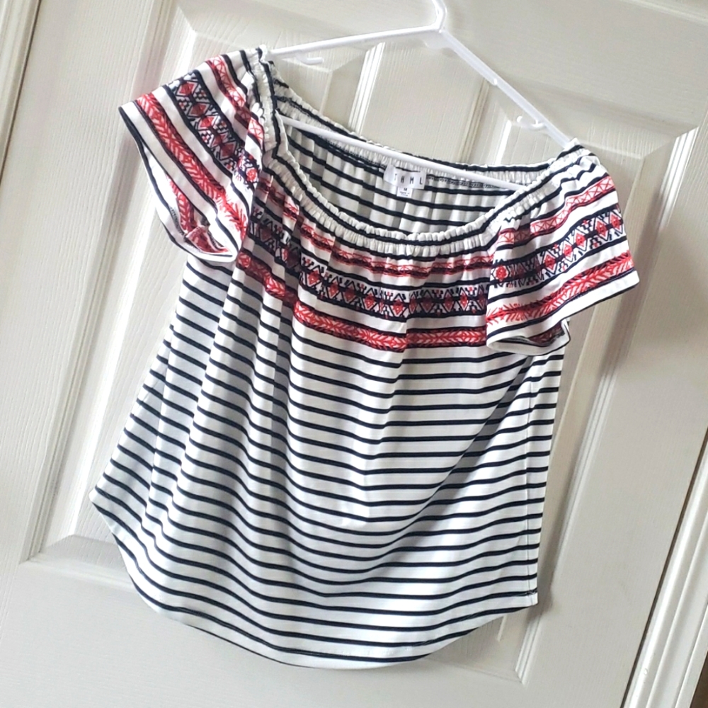 Stitchfix Thml Red White And Blue Summer Top Size Med… - Gem